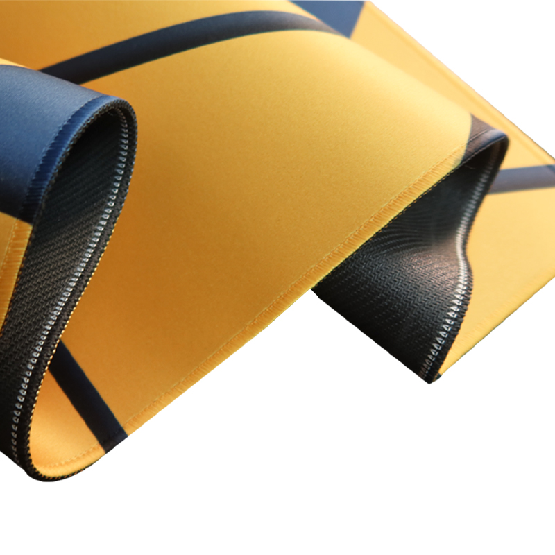 Custom Waterproof Fabric SurfaceEco Friendly Natural Rubber Office Desk ...