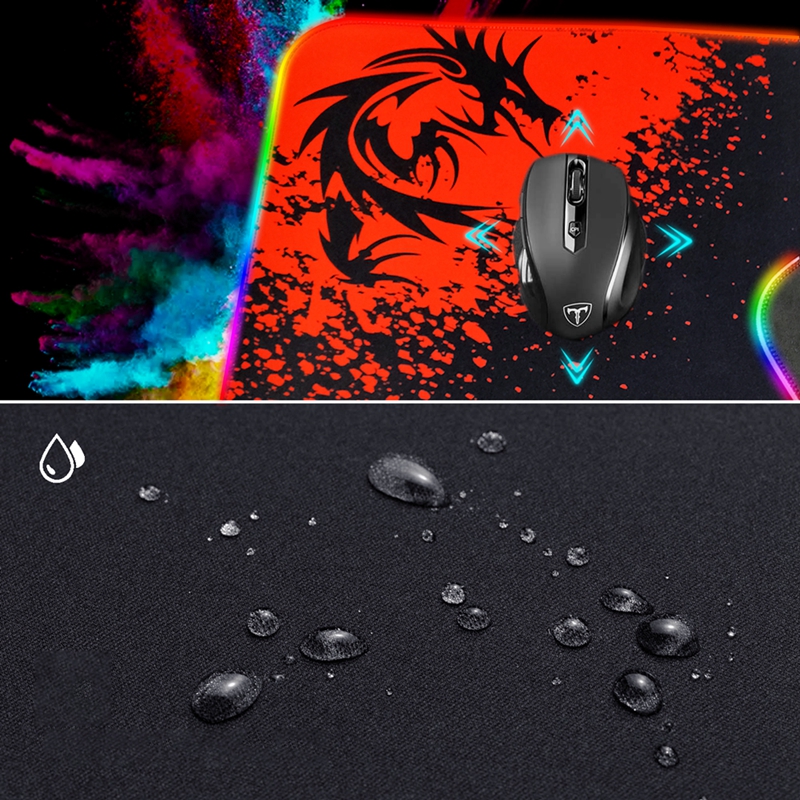 Natural Rubber Large Custom Sublimation Gaming Led RGB Mouse Pads - Buy ...